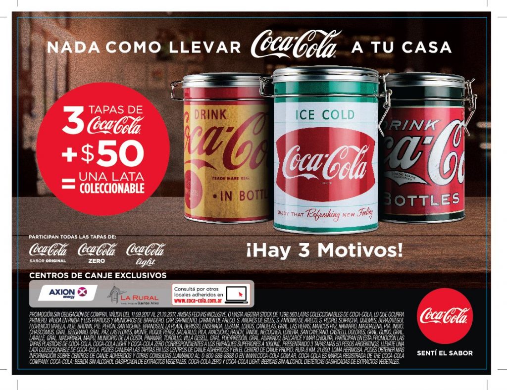 Promo Coca Cola Latas Coleccionables - Infokioscos®