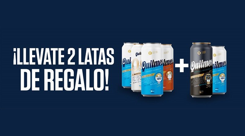 Promo Quilmes QR 4 2 Llevate 2 Latas De Regalo Infokioscos Promo Quilmes QR 4 2 Llevate 2 Latas De Regalo Infokioscos