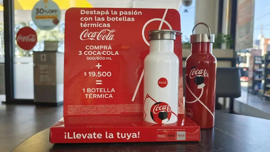 Así podés conseguir las botellas térmicas de Coca-Cola - Infokioscos®
