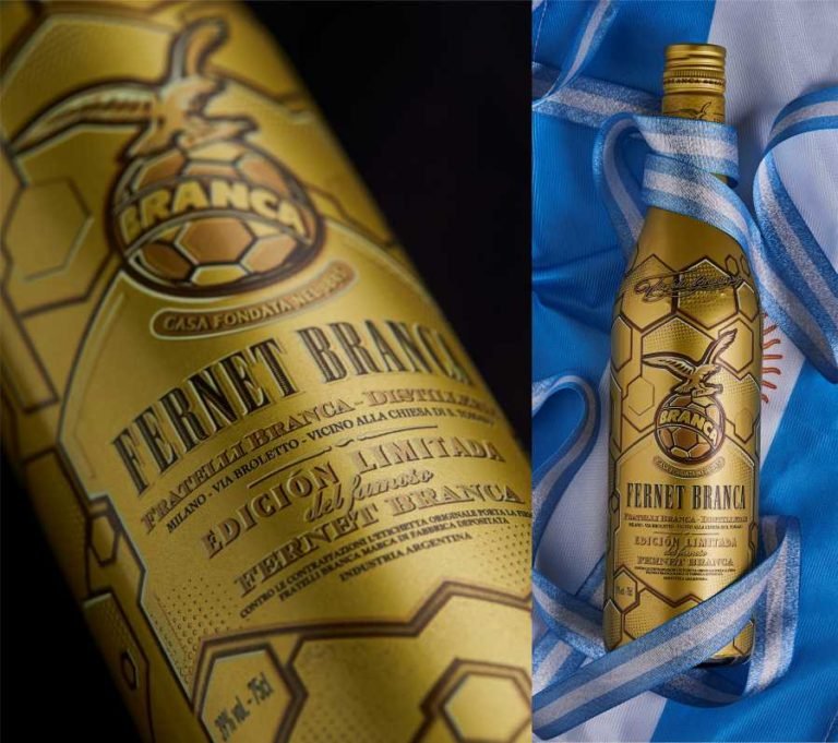 Conocé la nueva botella dorada de Fernet Branca Edición Mundial ...
