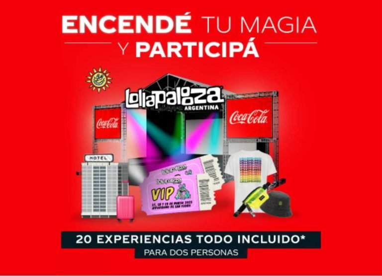 Promo Coca Cola Encendé tu magia y participá - VALE OTRA - Infokioscos®